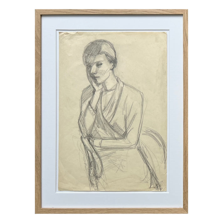 Elisabeth Karlinsky. The artists selfportrait, 1932 – Københavns ...