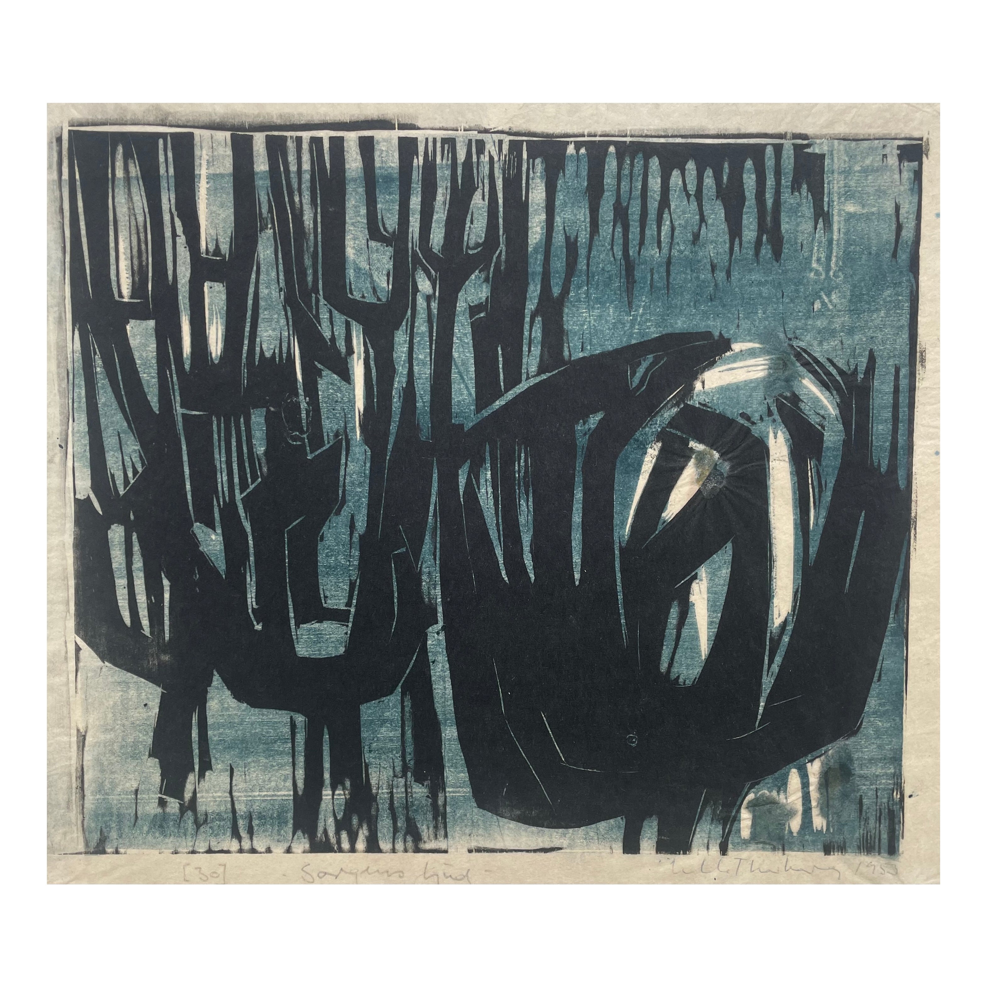 Helle Thorborg "Sorgens Gud", 1953 – Københavns Kunsthandel